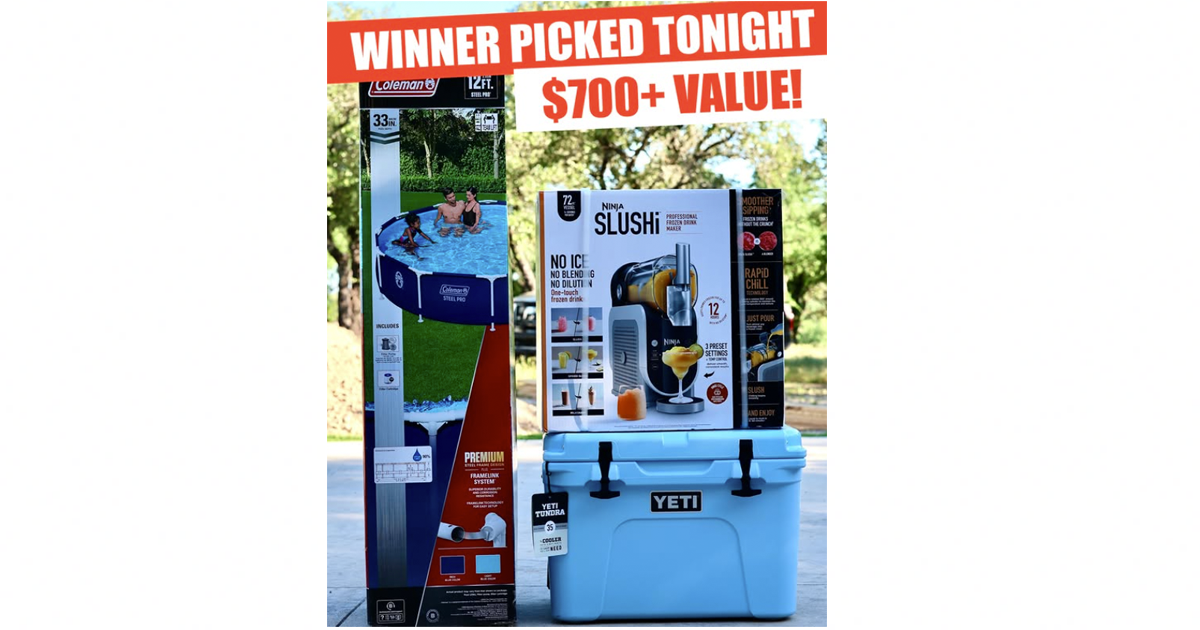 Win It Wednesday - Win a $700 Summer Prize Pack! - The Freebie Guy® ️️️
