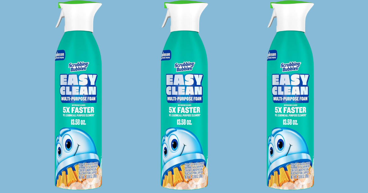 Scrubbing Bubbles Foaming Bathroom Cleaner Only $3.xx (Reg $5) - The Freebie Guy® ️️️