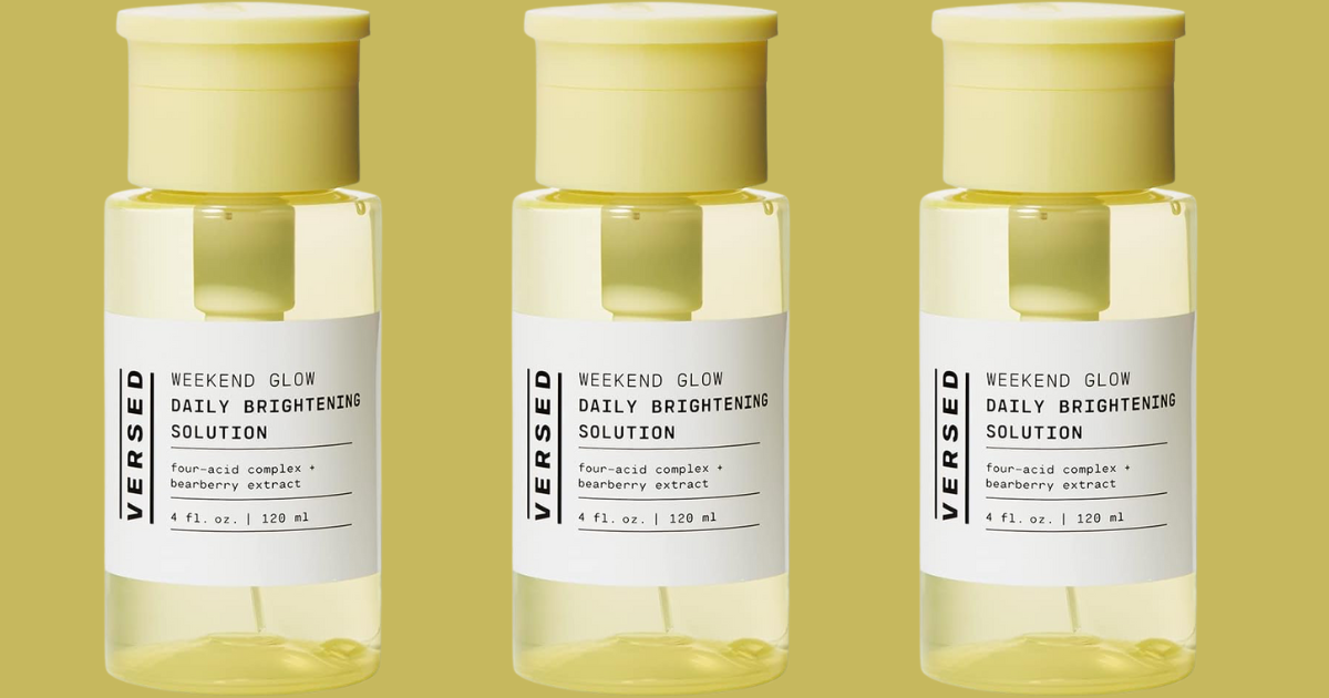 Versed Weekend Glow Daily Brightening AHA Liquid Exfoliant Only $6.xx ...