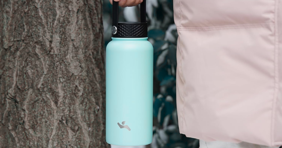 Insulated Stainless Steel Water Bottle 40oz Only $9.43 on Amazon (Reg ...