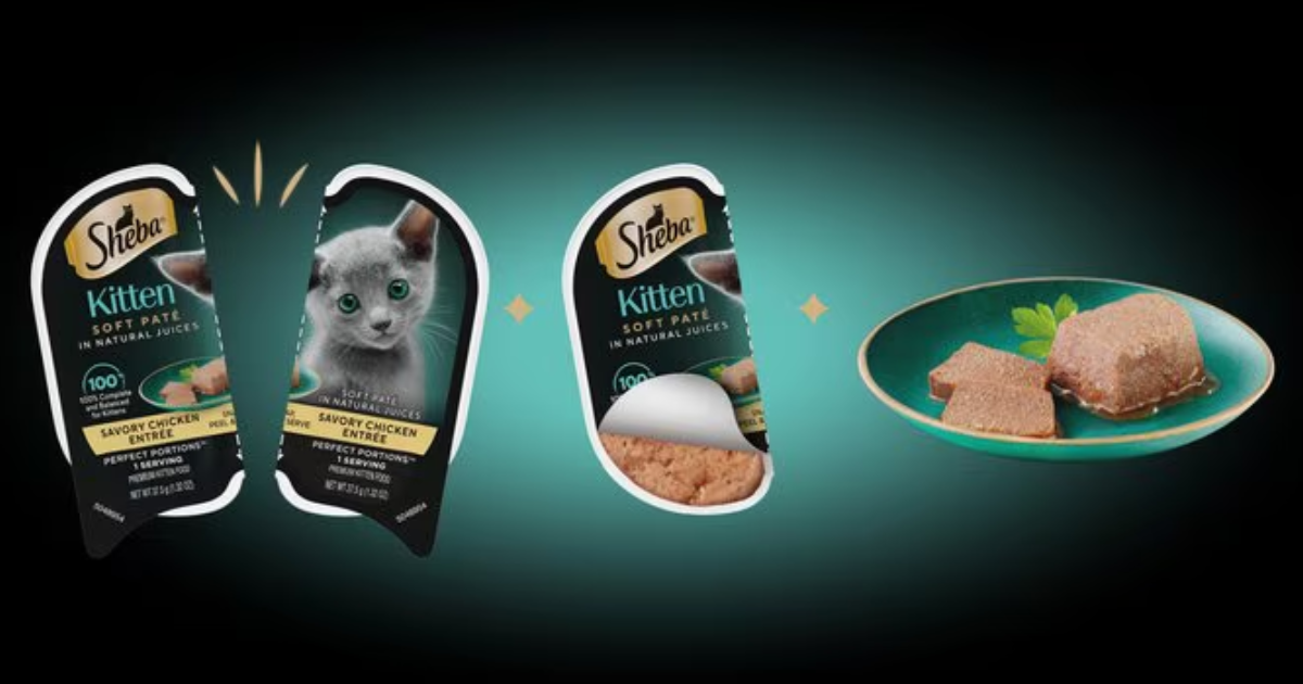 Free SHEBA PERFECT PORTIONS Kitten Soft Paté Wet Cat Food Sample - The Freebie Guy® ️️️