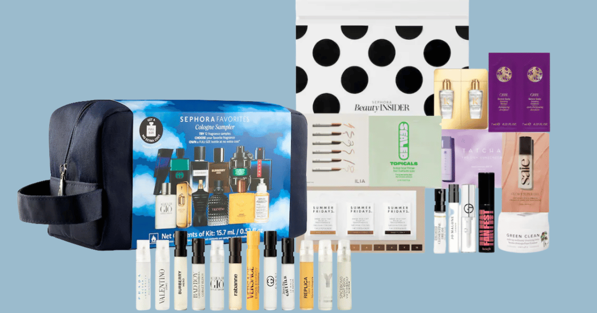 Sephora Limited Edition Cologne Sampler, Free Full-Size Bottle Cologne, + 12-Piece Gift ONLY $95 ...