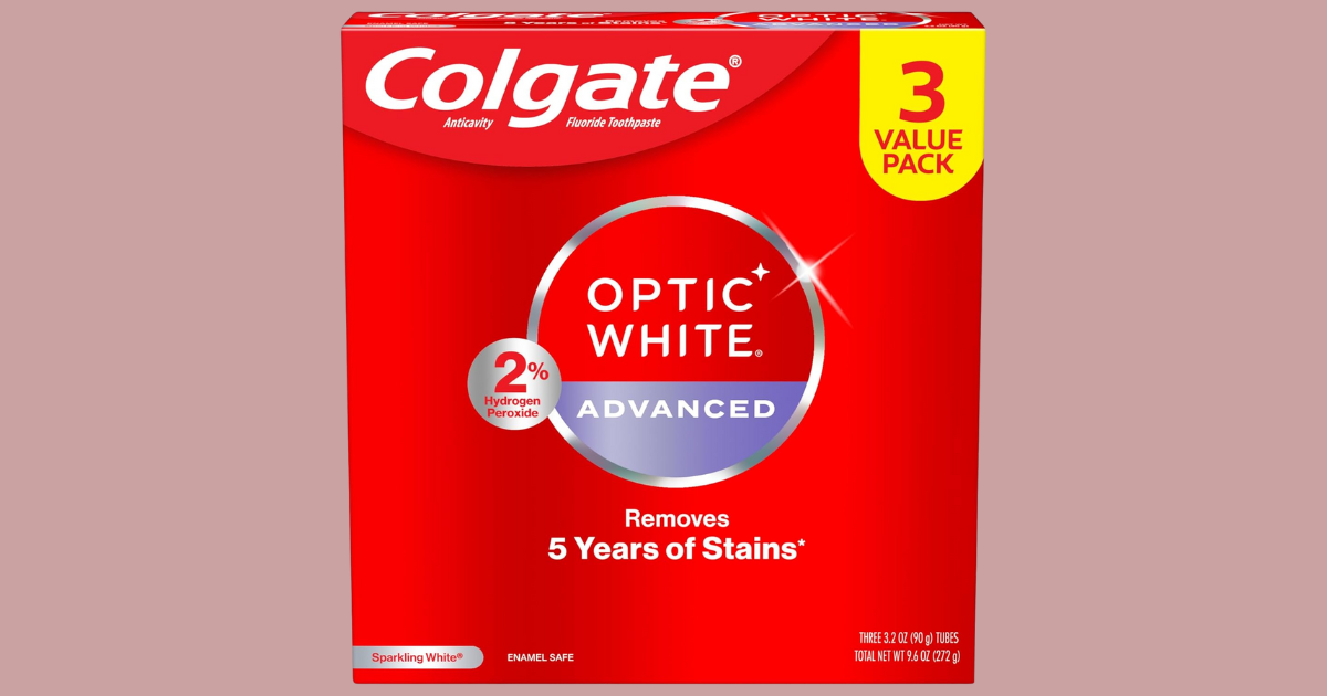 Colgate Optic White Toothpaste 3 Pack $4.xx (REG.$14.99) - The Freebie ...