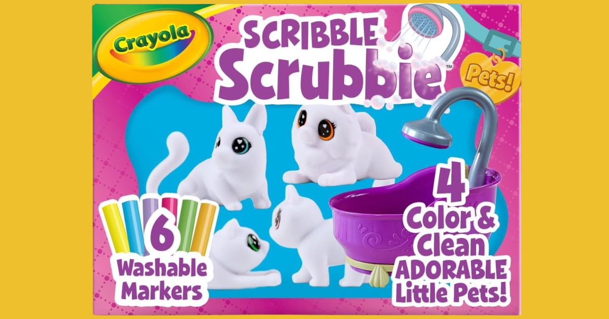Crayola Scribble Scrubbies Tub Set Only $13.xx (Reg $25) - The Freebie ...