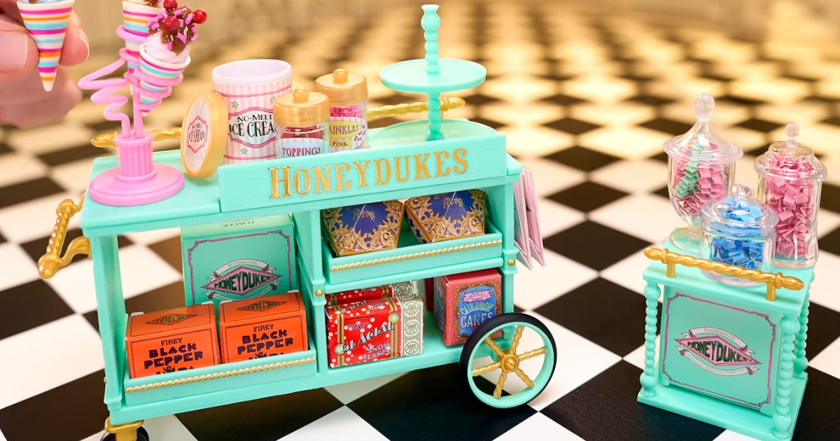 MGA's Miniverse Make It Mini Harry Potter Honeydukes Trolley Only $16 ...