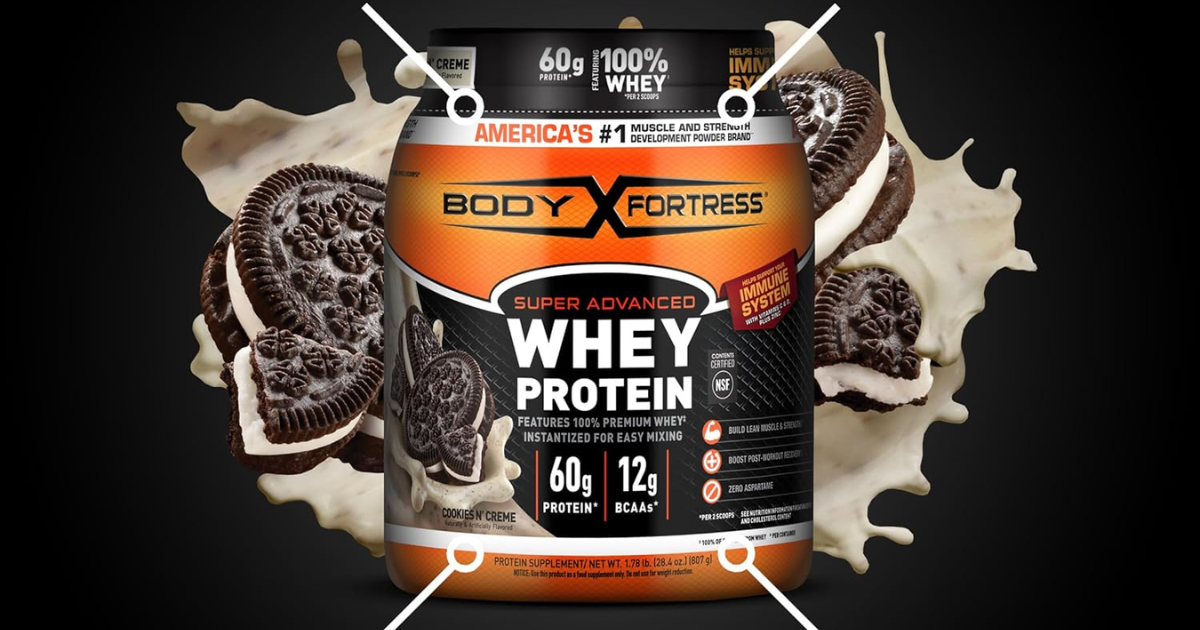 Body Fortress Super Advanced Whey Protein Powder Only $10.xx on Amazon ...