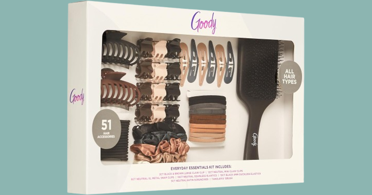 Goody 51-Piece Hair Accessories Kit Ony $12 on Amazon (Reg. $22) - The ...