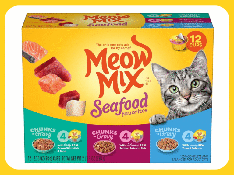 Meow Mix Seafood Favorites 12-Pack Just $3.xx on Amazon! - The Freebie ...