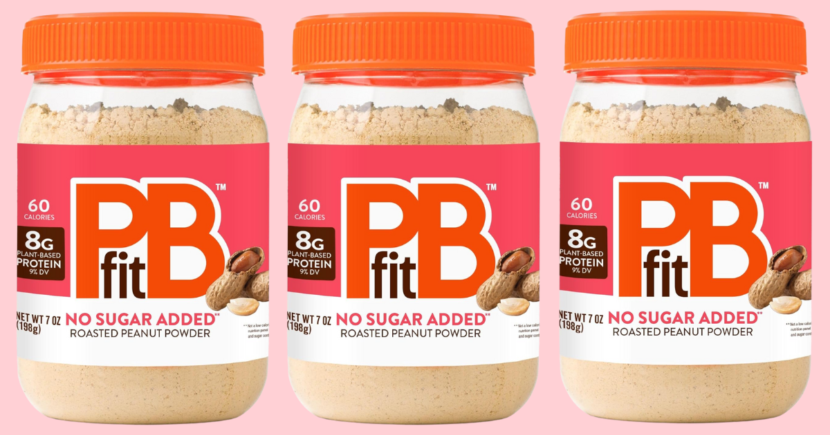 PBfit 7-Ounce No Sugar Added Peanut Butter Powder Only $4.xx on Amazon ...