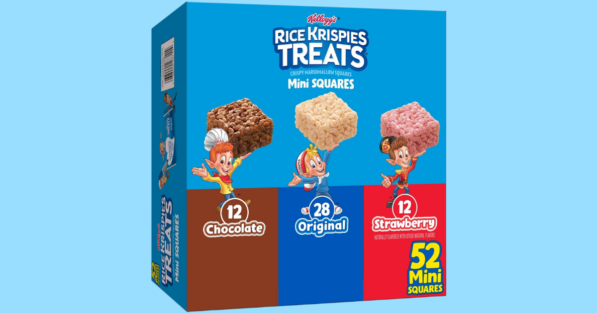 Kellogg’s Rice Krispies Variety Pack 52-Count Only $6.xx at Amazon ...