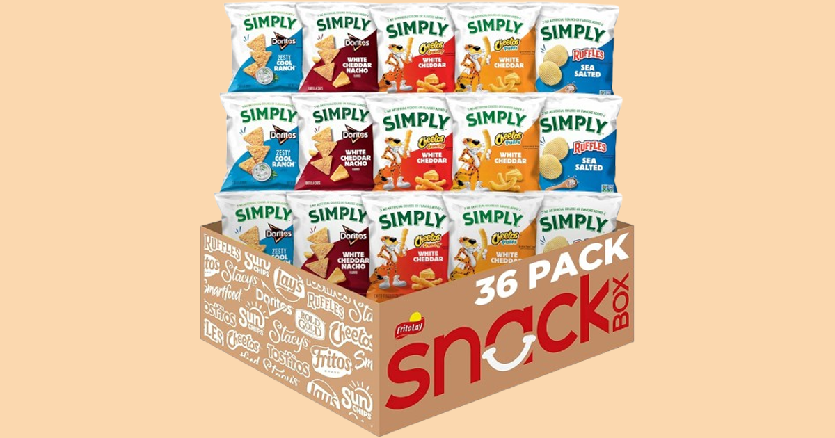 Simply Snacks 36 Count Variety Pack As Low As $13.xx on Amazon (Reg ...