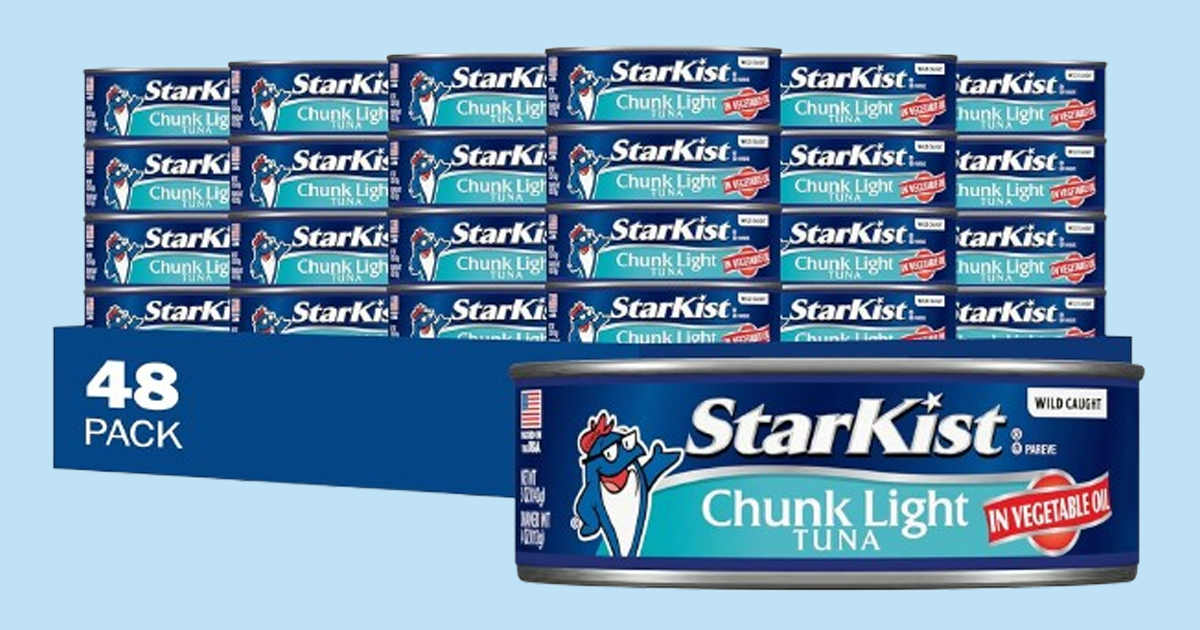 StarKist Chunk Light Tuna in Oil 48 Pack Only $32 Shipped on Amazon (Reg. $44) - The Freebie Guy ...