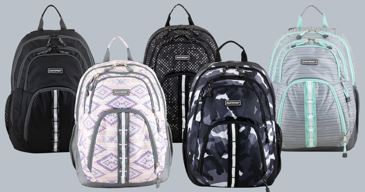 Eastsport Backpacks Only $14 at Walmart (Reg. $24) - The Freebie Guy® ️️️