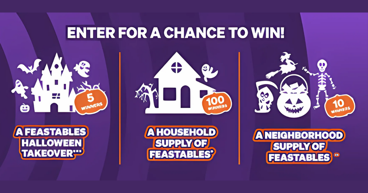 Feastables Halloween Sweepstakes - The Freebie Guy®