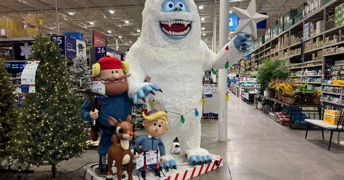 NEW Rudolph and Friends Animatronics Collection at Lowe's - The Freebie ...