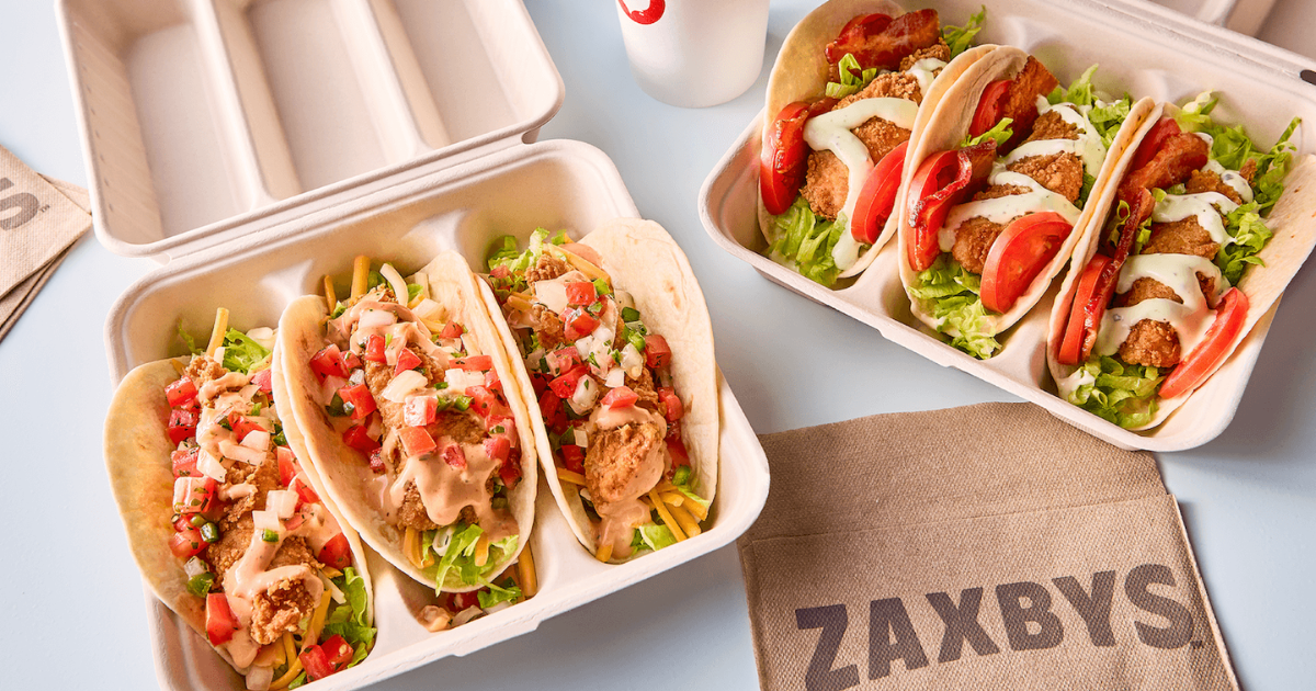 Free Chicken Finger Taco at Zaxbys on October 7th! - The Freebie Guy® ️️️