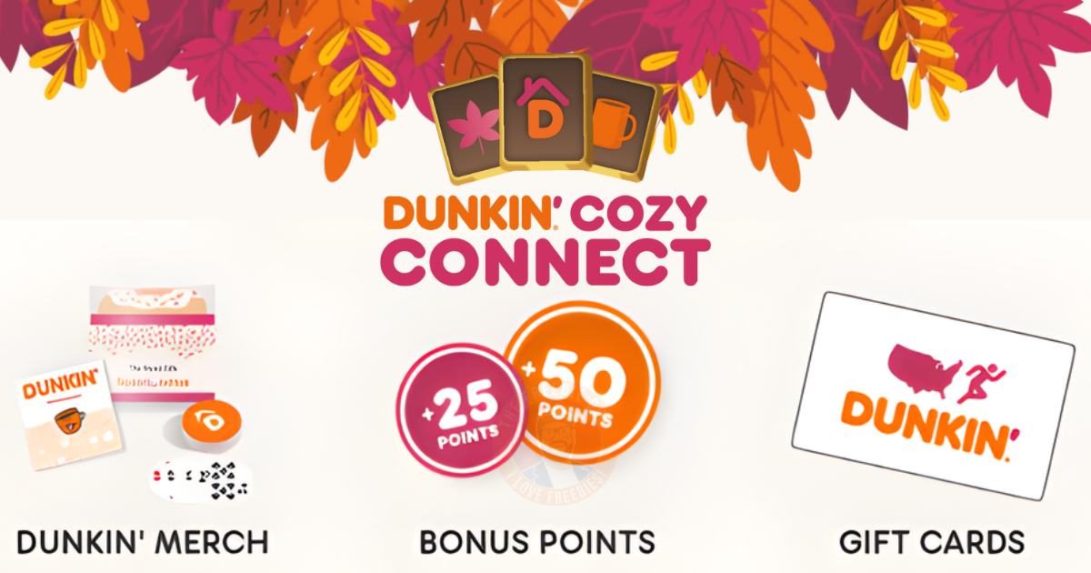 Dunkin' Cozy Connect Instant Win Game & Sweepstakes | OVER 80,000 ...