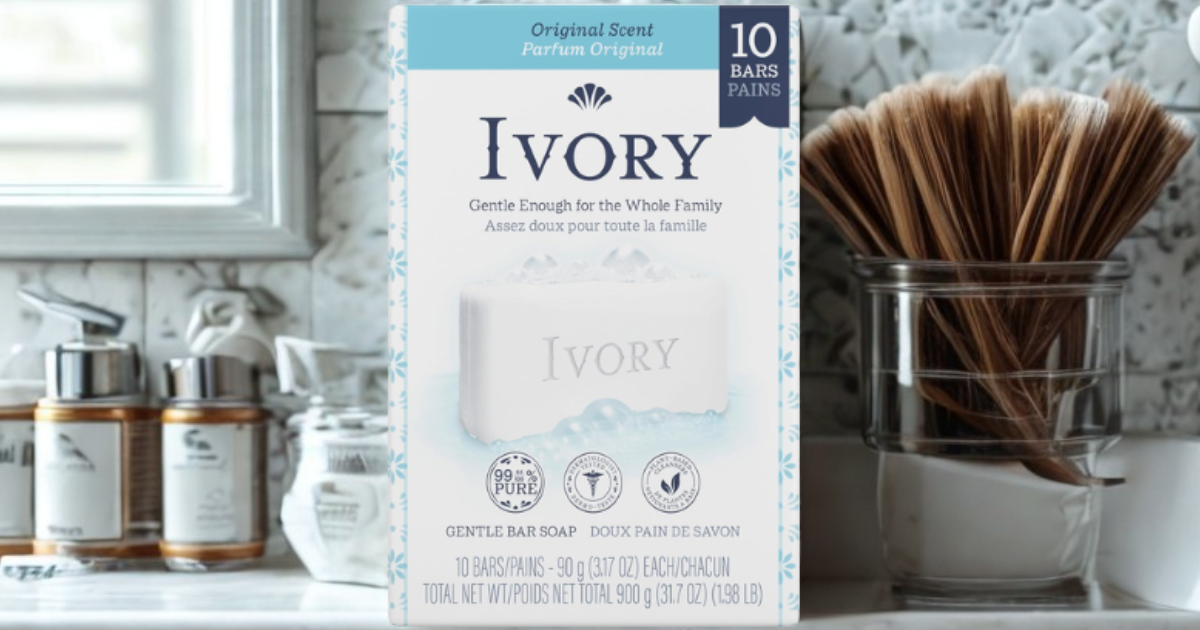 Ivory Gentle Bath Bar Soap 10-Pack Only $3.xx on Amazon (Reg. $7) - The ...